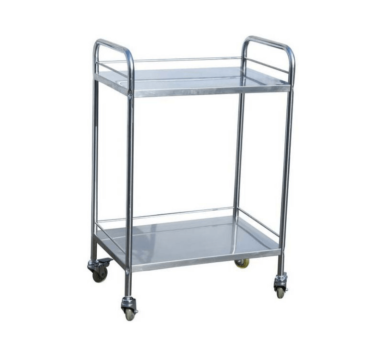 Instrument Trolley 2 Shelves - Well Care Med